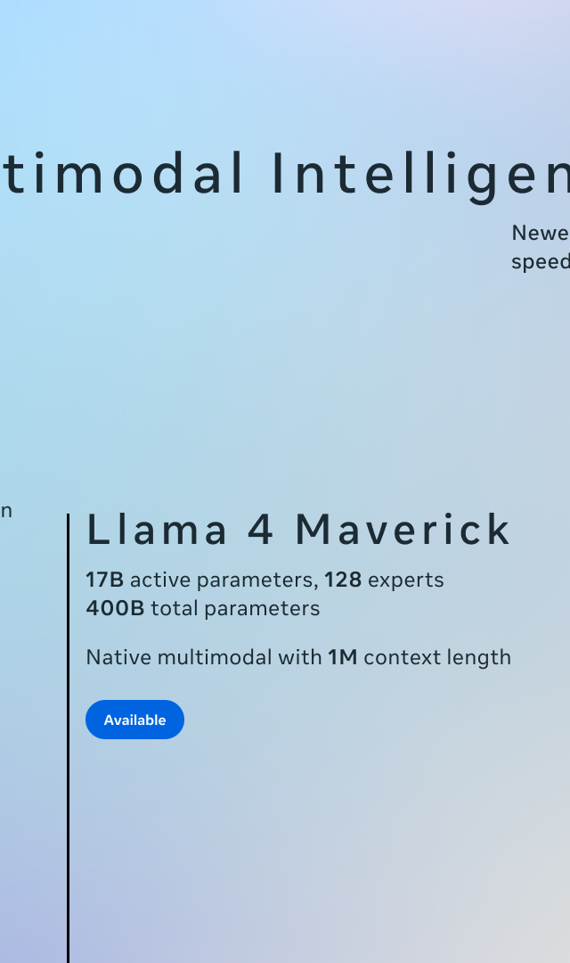 Meta Releases Llama 4 AI Models: A Game-Changer in the Open-Source AI ...